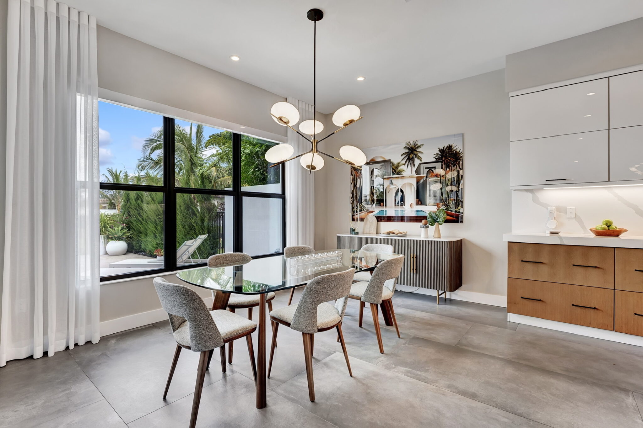 Eclectic Contemporary Oasis | Interior Design Portfolio | Brooke ...